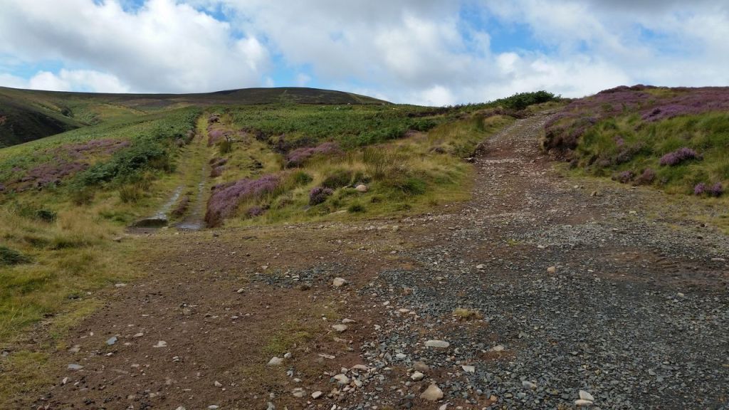 Probably the best route up the Cheviot from Langleeford – via Lambden ...
